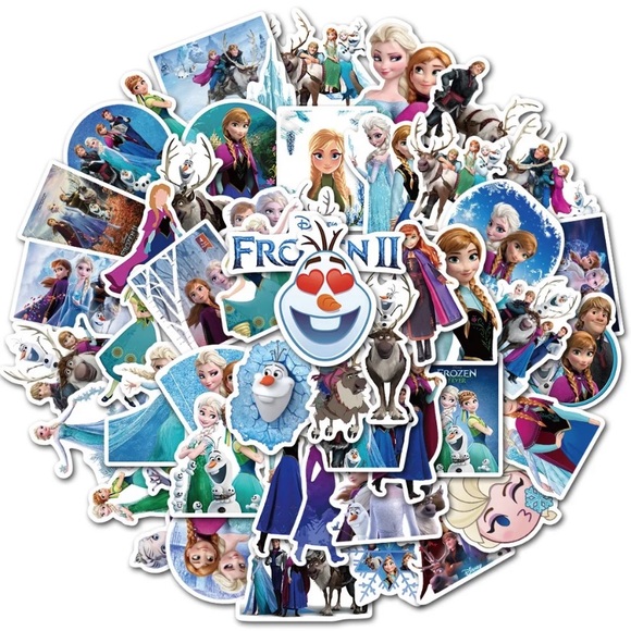 Tony2timez stickers | Other | 5 Pcs Frozen 2 Cartoon Anime Stickers ...